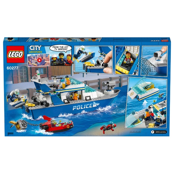 LEGO City 60277 Polizeiboot | Smyths Toys Deutschland