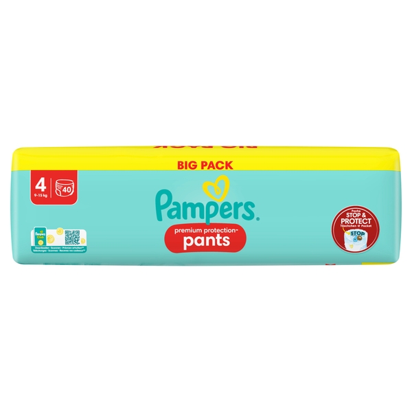 Pampers Premium Protection Pants Gr 4 9 15 Kg Big Pack 40 Stück