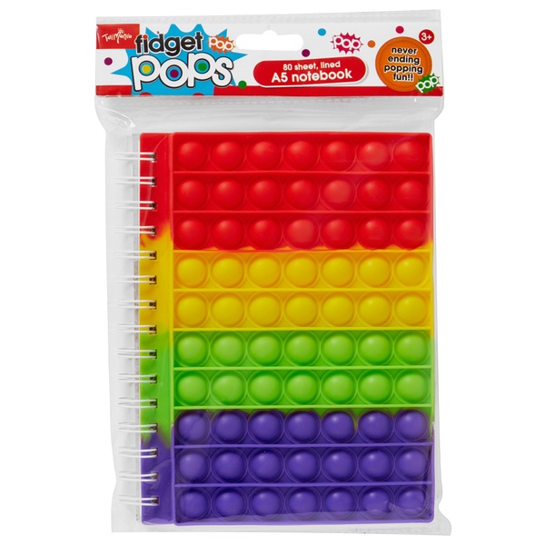 Toy Mania Fidget Pops Fidget Toy Pop It Spiel Notizbuch liniert ...