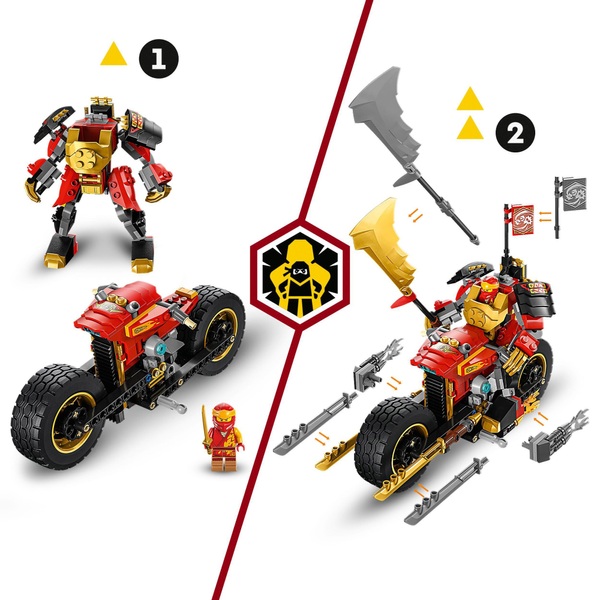LEGO NINJAGO 71783 Kais Mech-Bike EVO | Smyths Toys Deutschland