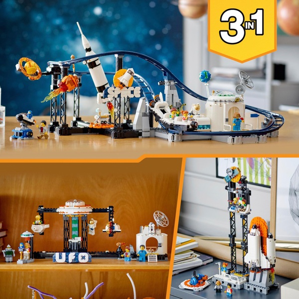 Lego creator 3-in-1 31142 weltraum-achterbahn