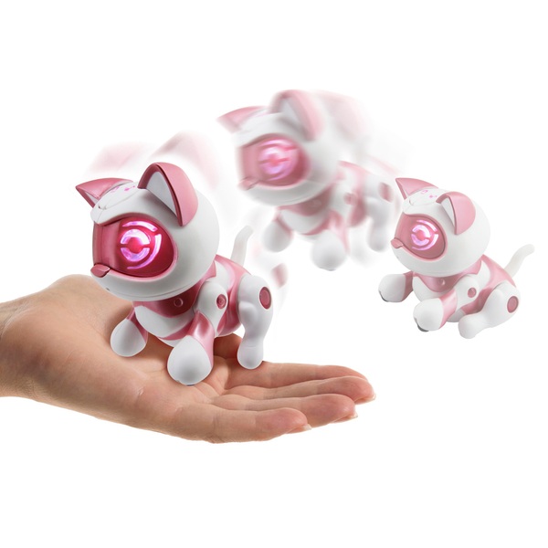 Teksta Newborn Robotic Pets Roboter Spielzeug Katze pink | Smyths Toys ...