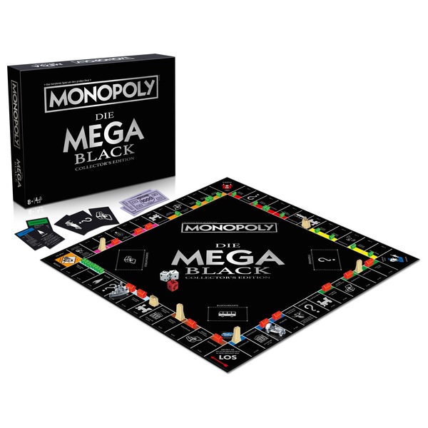 Monopoly Die Mega Black Edition | Smyths Toys Deutschland