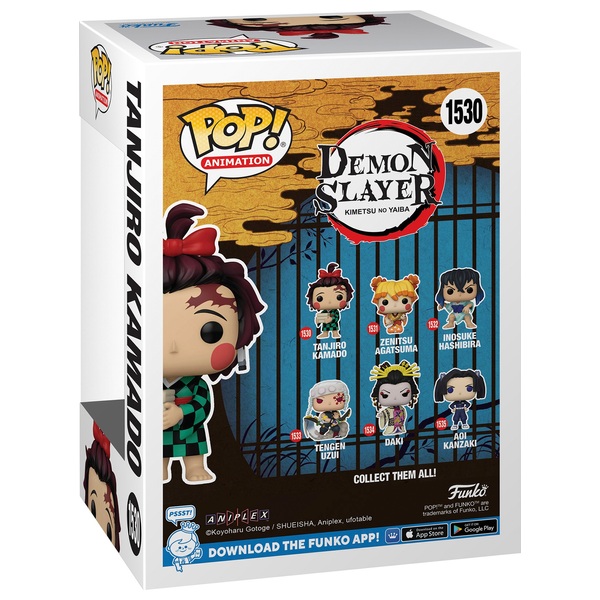 Funko POP! Figur 1530 Demon Slayer Tanjiro Kamado im Kimono | Smyths ...
