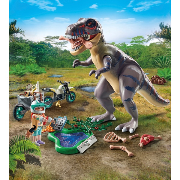 PLAYMOBIL Dinos 71524 T-Rex-Spurensuche | Smyths Toys Deutschland