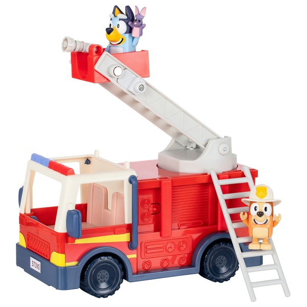 Bluey Feuerwehrauto Set mit 2 Figuren | Smyths Toys Deutschland