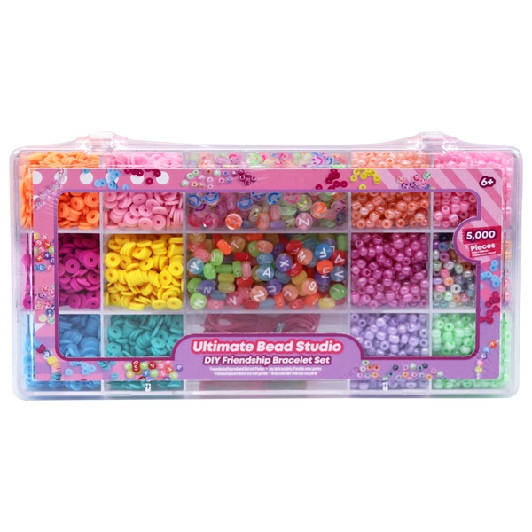 Ultimate Bead Studio DIY Freundschaftsarmbänder Perlen Set 5.000 Teile | Smyths Toys Deutschland