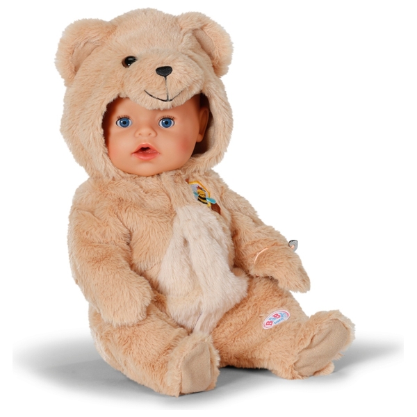 BABY born Puppe Emma mit Bären Outfit 43 cm | Smyths Toys Deutschland