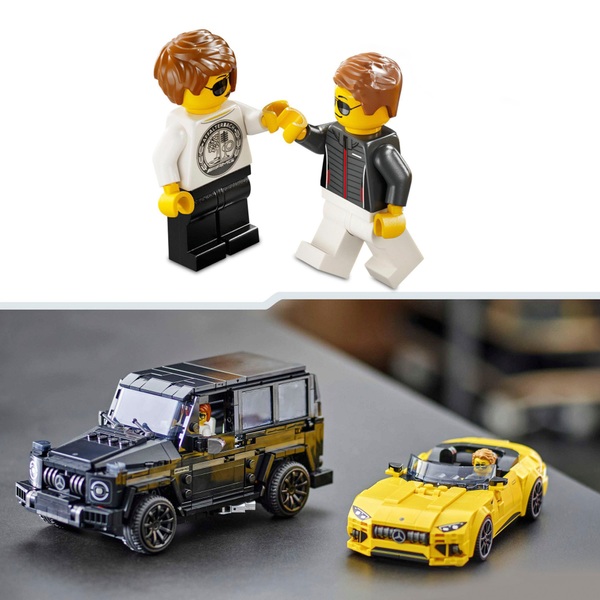 LEGO Speed Champions 76924 Mercedes-AMG G 63 & Mercedes-AMG SL 63 ...