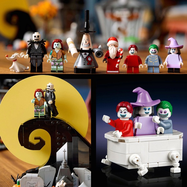 LEGO Ideas 21351 Tim Burtons Disney Film Nightmare Before Christmas ...