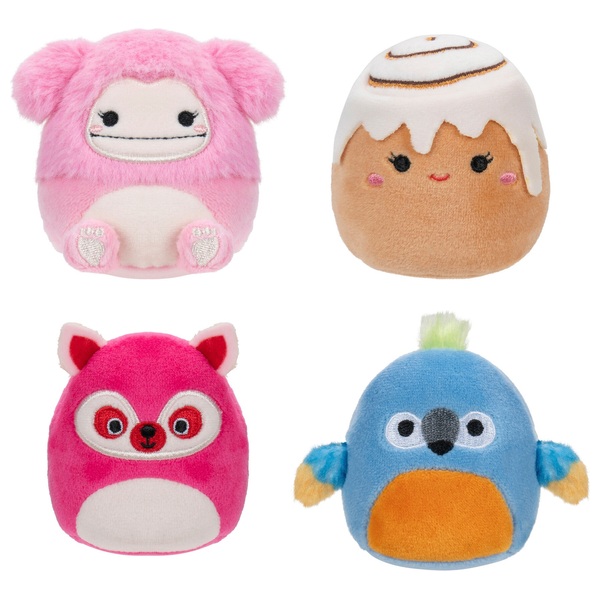 Squishmallows Micromallows Kuscheltiere 6 cm 4er Set | Smyths Toys ...