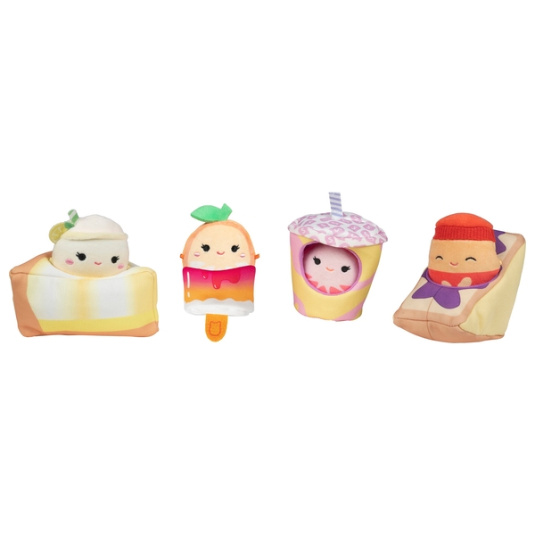 Squishmallows Kuscheltiere Micromallows Snack-Automaten-Quartett 4er ...