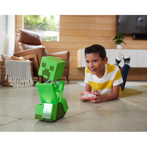 Mincraft Ferngesteuerter Explodierender Creeper 25 cm | Smyths Toys ...