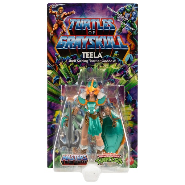 Masters of the Universe Origins Turtles of Grayskull Figur Teela 14 cm ...