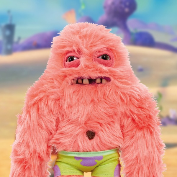 Fuggler x SpongeBob Schwammkopf Kuscheltier Patrick | Smyths Toys ...