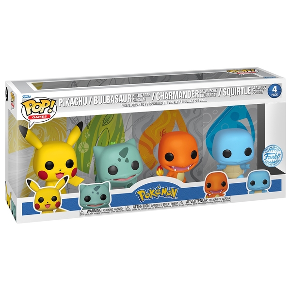 Funko POP! Figuren Pokémon 4er Set | Smyths Toys Österreich