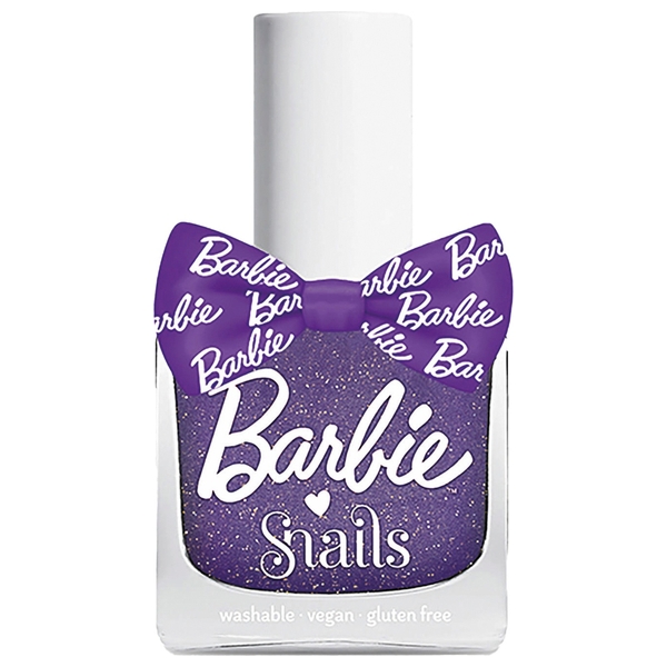 Barbie Snails Abwaschbarer Glitzer-Nagellack Dream Big Violett | Smyths ...
