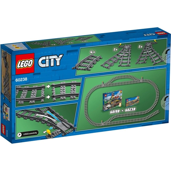 LEGO City 60238 Weichen | Smyths Toys Deutschland