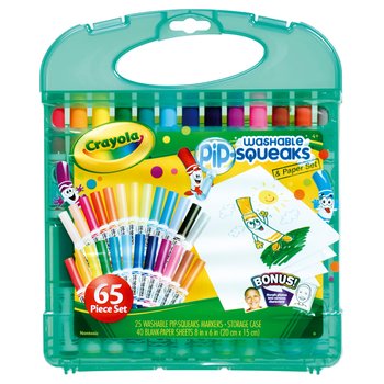 Crayola Pipsqueaks Marker and Paper Set Review - Review Toys