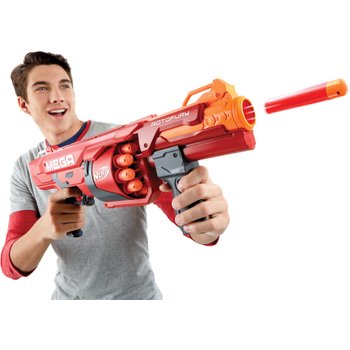 Nerf N-Strike Mega Series RotoFury Blaster Review - Review Toys