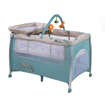 Babanu Dreamer 3-in-1 Travel Cot Aqua Review - Review Toys