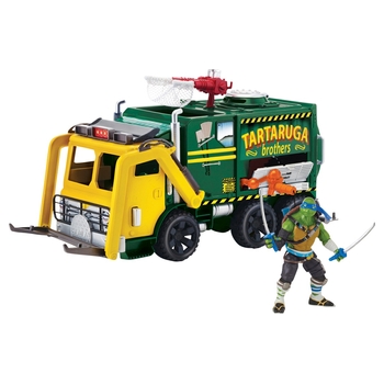 Teenage Mutant Ninja Turtles 2 Turtle Tactical Truck and Leonardo ...