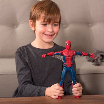 Spider-Man: Homecoming Eye FX Electronic Spider-Man 30cm Figure Review ...