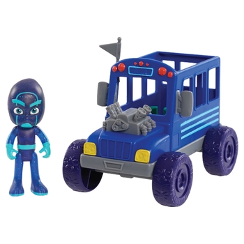 PJ Masks Vehicle & Figure - Night Ninja Bus Review - Review Toys