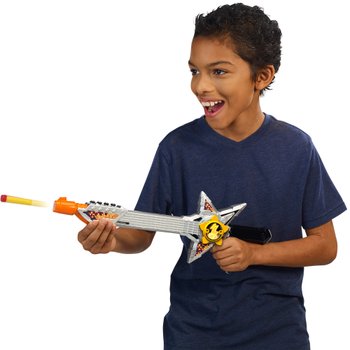 Power Rangers Ninja Steel Rockstorm Guitar Blaster Review - Review Toys