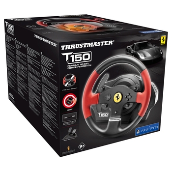 Thrustmaster T150 Ferrari Racing Wheel for PS4 Review - Review Toys
