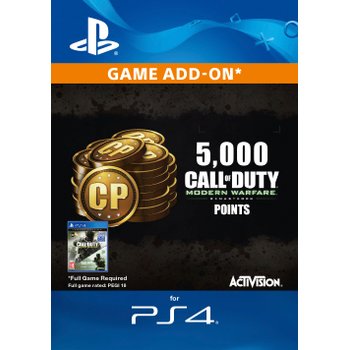 5,000 Call of Duty MW Remastered PS4 Points Digital Download Review ...