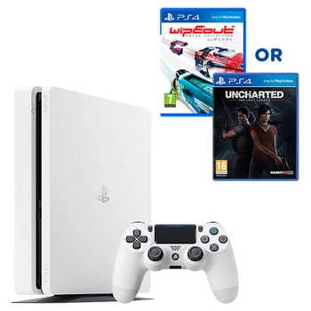 PS4 500GB Slim White Console with One Select Game Review - Review Toys