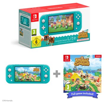 Nintendo Switch Lite Animal Crossing Bundles | Smyths Toys Ireland