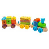 Squirrel Play Wooden Stack ‘n’ Go Train | Smyths Toys UK