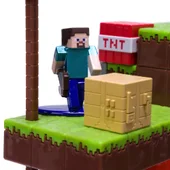 Minecraft Diecast Nano Figures Scene Overworld | Smyths Toys UK