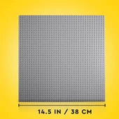 LEGO Classic 11024 48 x 48 Gray Baseplate | Smyths Toys UK