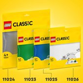 LEGO Classic 11024 48 x 48 Gray Baseplate | Smyths Toys UK