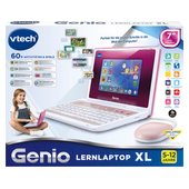 VTech Lerncomputer Genio Lernlaptop XL für Kinder pink | Smyths Toys ...