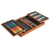 Artists Collection Wooden Box Art Set 175 Pieces | Smyths Toys UK