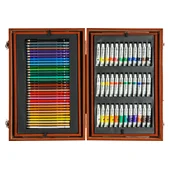 Artists Collection Wooden Box Art Set 175 Pieces | Smyths Toys UK