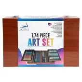 Artists Collection Wooden Box Art Set 175 Pieces | Smyths Toys UK