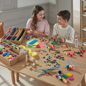 Craft Supplies Deluxe Box 1000+ Pieces | Smyths Toys UK