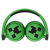 Minecraft Creeper Kids' Wireless Bluetooth Headphones | Smyths Toys UK