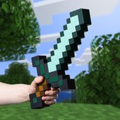 Minecraft Diamond Sword Light | Smyths Toys UK