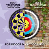 Luke Littler Magnetic Dartboard Set | Smyths Toys UK