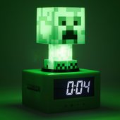 Minecraft Creeper Icon Alarm Clock | Smyths Toys UK
