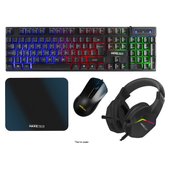 Maxx Tech 4-in-1 Combo Kit Gaming PC Accessories Bundle | Smyths Toys UK