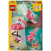LEGO Creator 31170 3-in-1 Wild Animals: Pink Flamingo Set | Smyths Toys UK