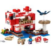 LEGO Minecraft 21270 The Mooshroom House Set | Smyths Toys UK