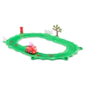 Peppa Pig Whizz-Around Set Peppa's Little Red Car | Smyths Toys UK